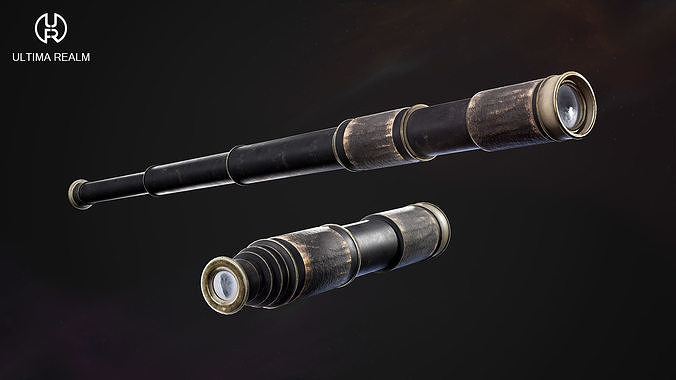 3D model Medieval Spy Glass VR / AR / low-poly | CGTrader