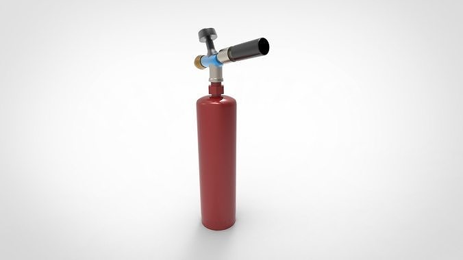 fire torch 3D model | CGTrader