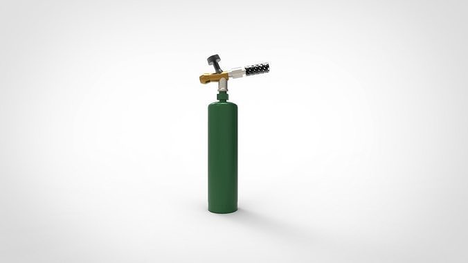 fire torch 3D model | CGTrader