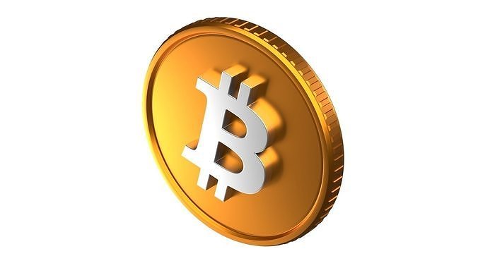 3D Bitcoin BTC Cryptocurrency 3D model | CGTrader