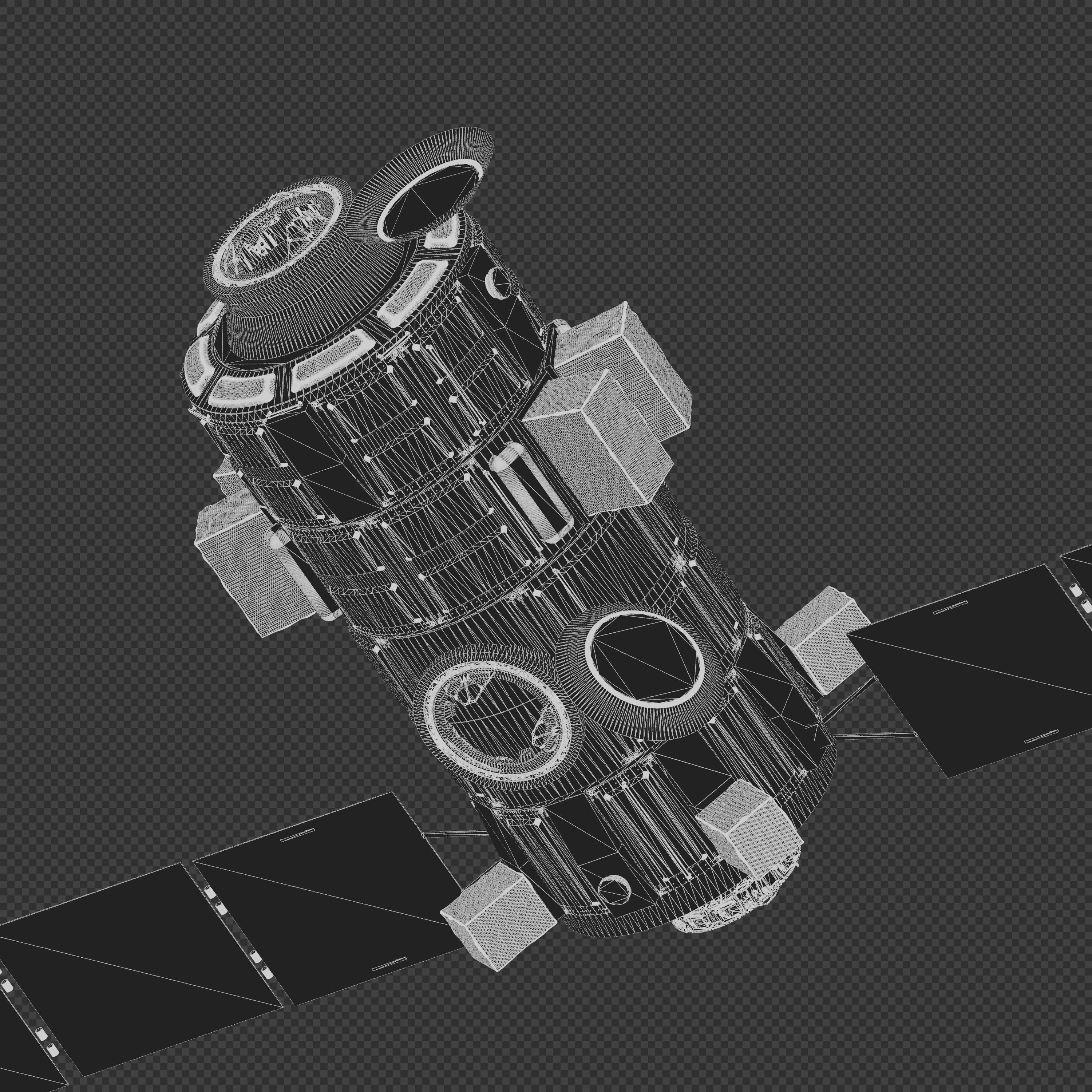 Lunar Gateway Space Station 3D model | CGTrader