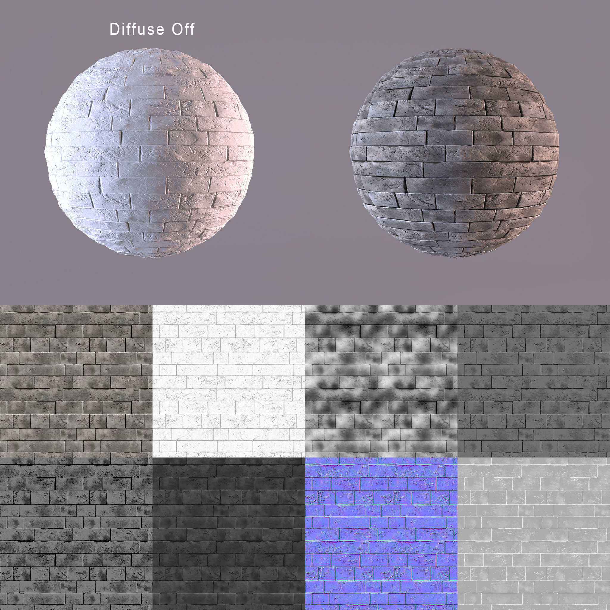 Cinder Block Wall 01 Texture - Seamless Texture | CGTrader