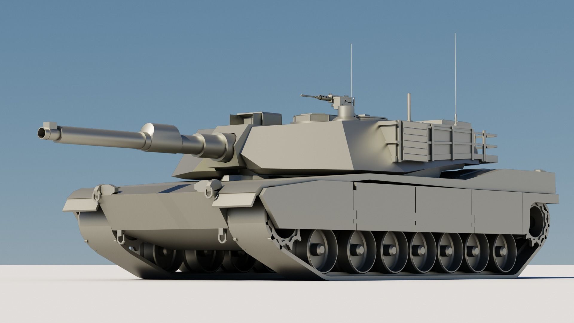 3D model 43 Tanks Base Mesh VR / AR / low-poly | CGTrader