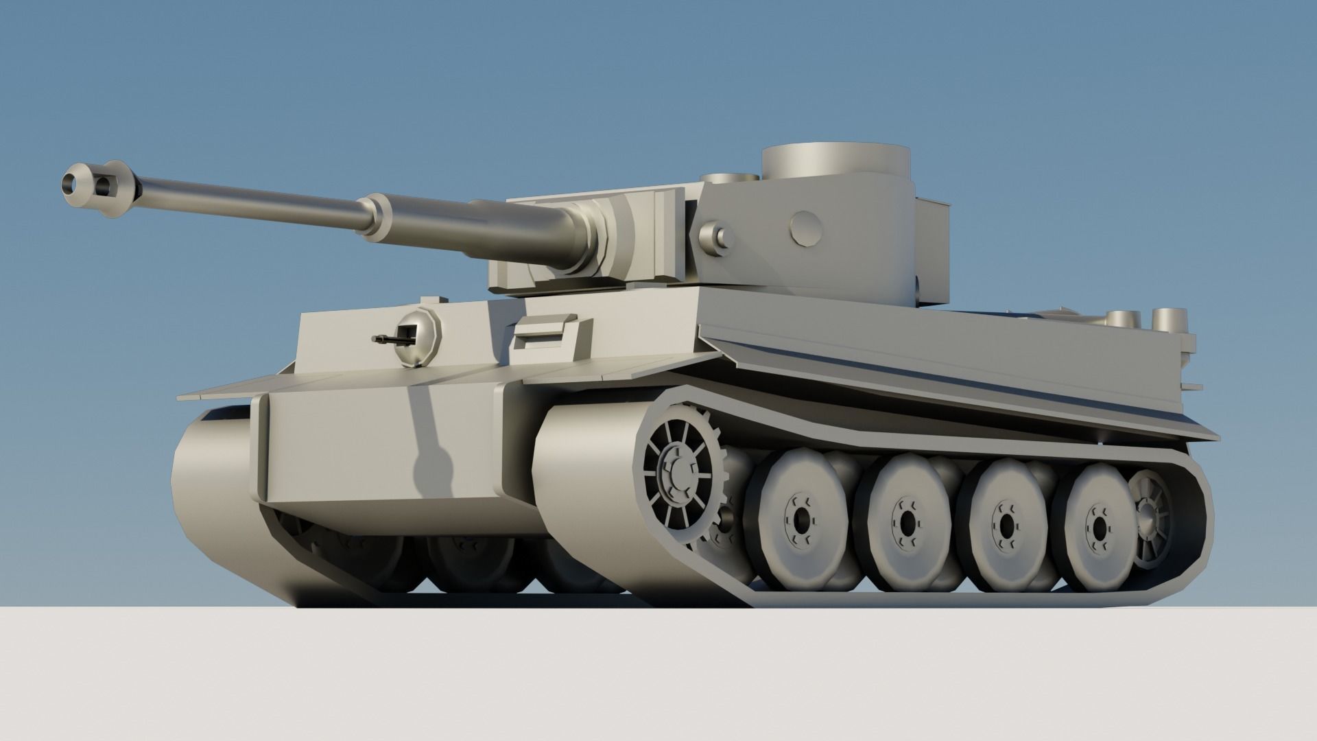 3D model 43 Tanks Base Mesh VR / AR / low-poly | CGTrader