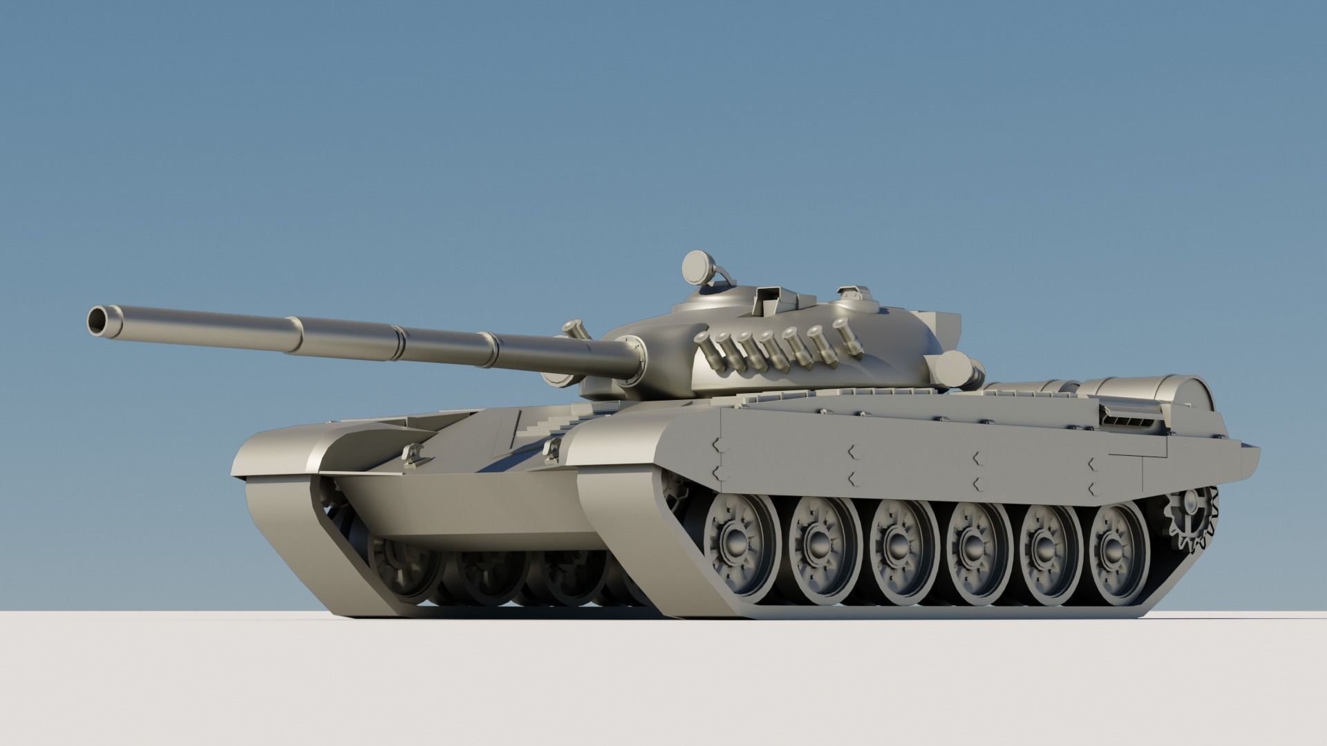 3D model 43 Tanks Base Mesh VR / AR / low-poly | CGTrader