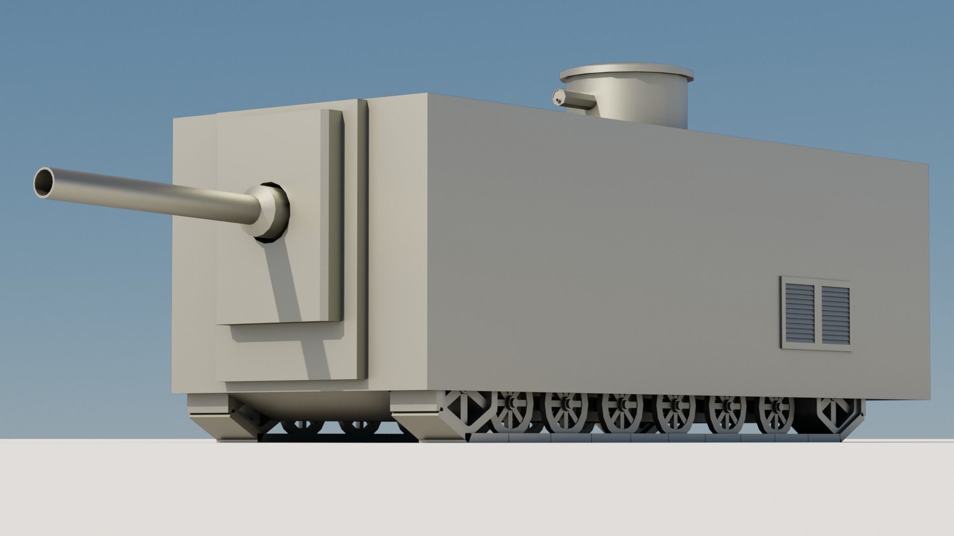 3D model 43 Tanks Base Mesh VR / AR / low-poly | CGTrader