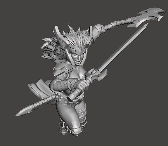 Angela 3d Model For 3d Printing 3d Model 3d Printable Cgtrader 