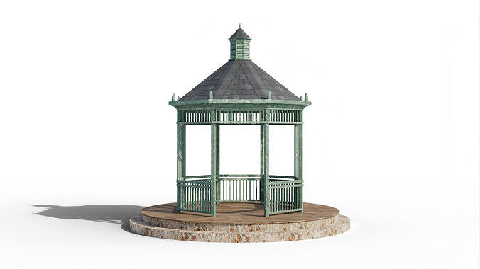 gazebo 3D model | CGTrader