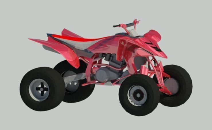 ATV Revit Family 3D model | CGTrader