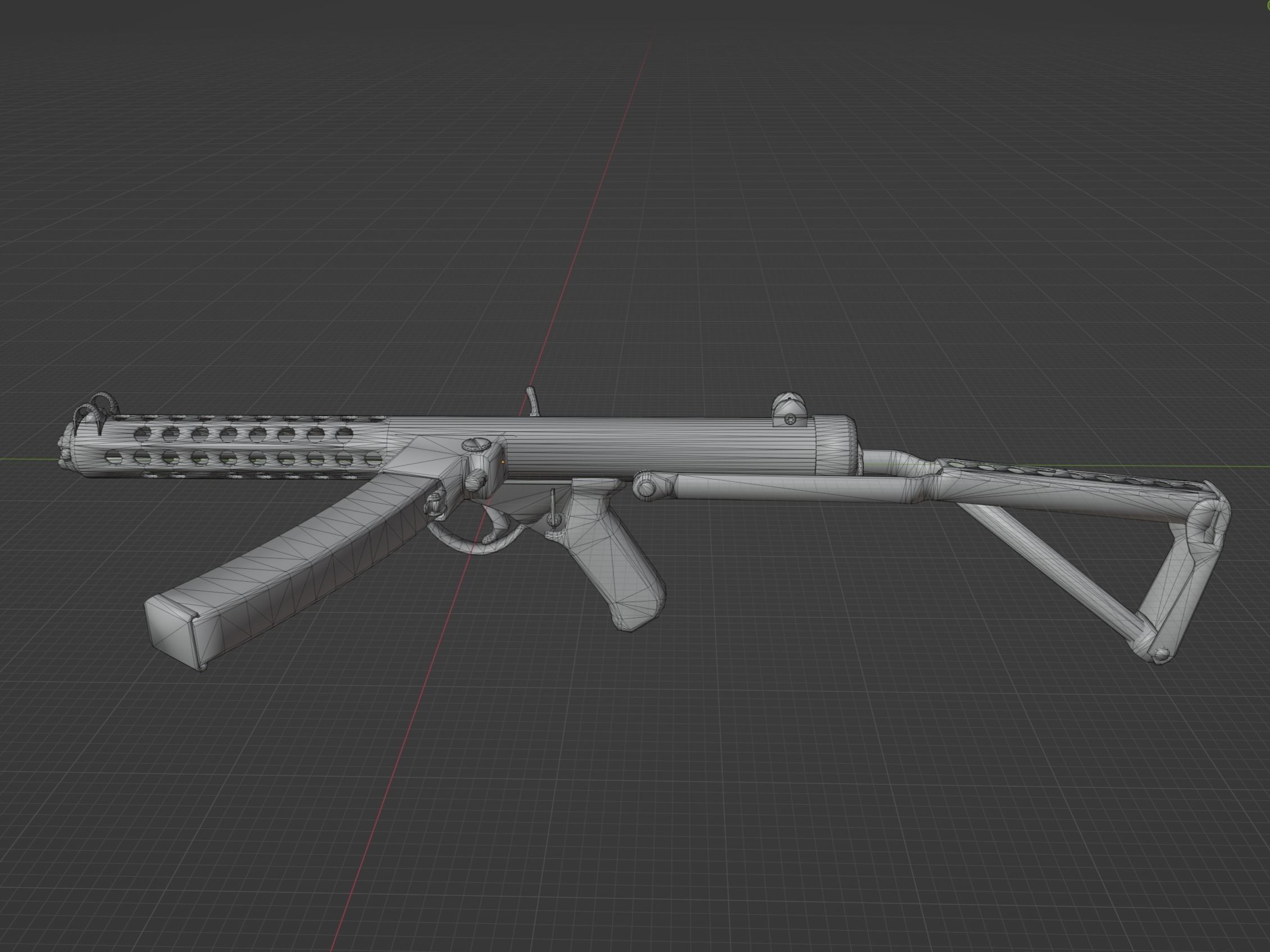 3D model Sterling SMG VR / AR / low-poly | CGTrader