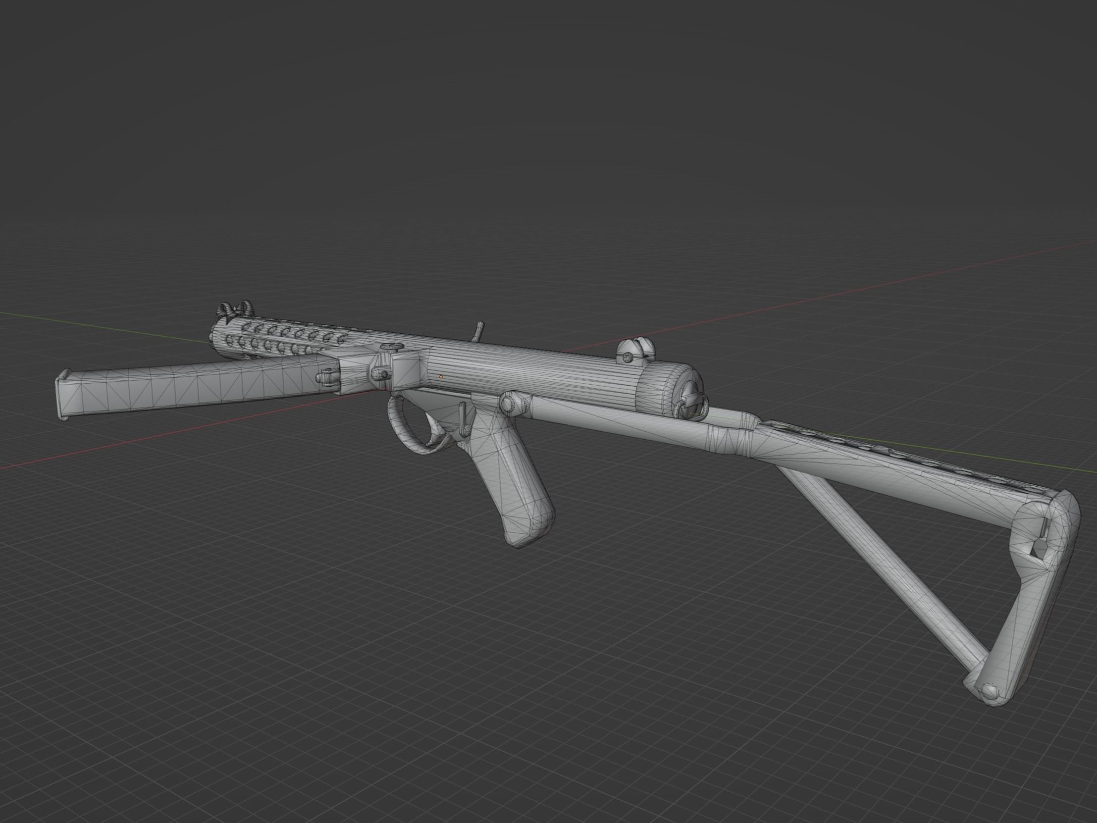 3D model Sterling SMG VR / AR / low-poly | CGTrader
