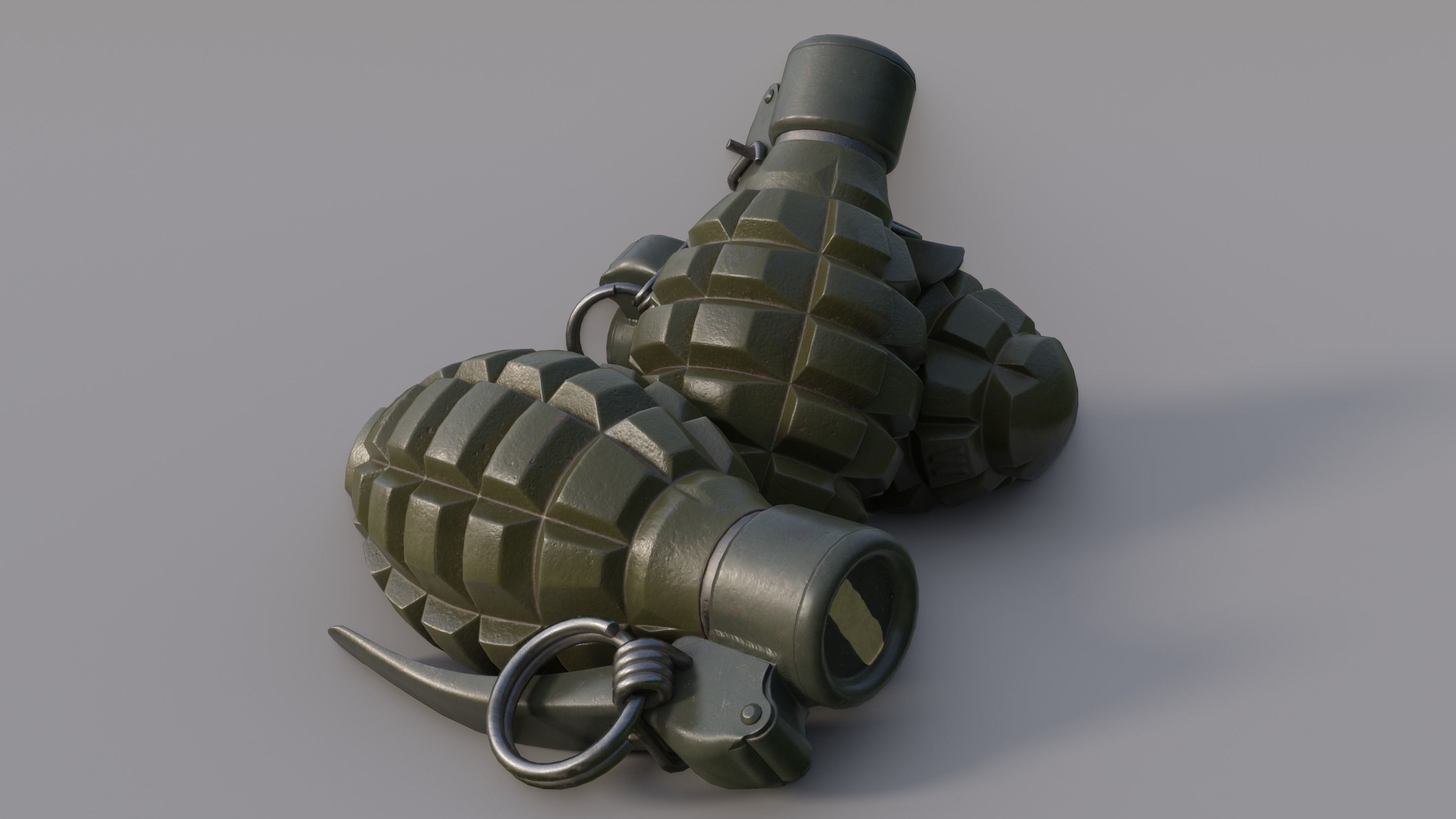 3D model Wz 33 Hand Grenade VR / AR / low-poly | CGTrader