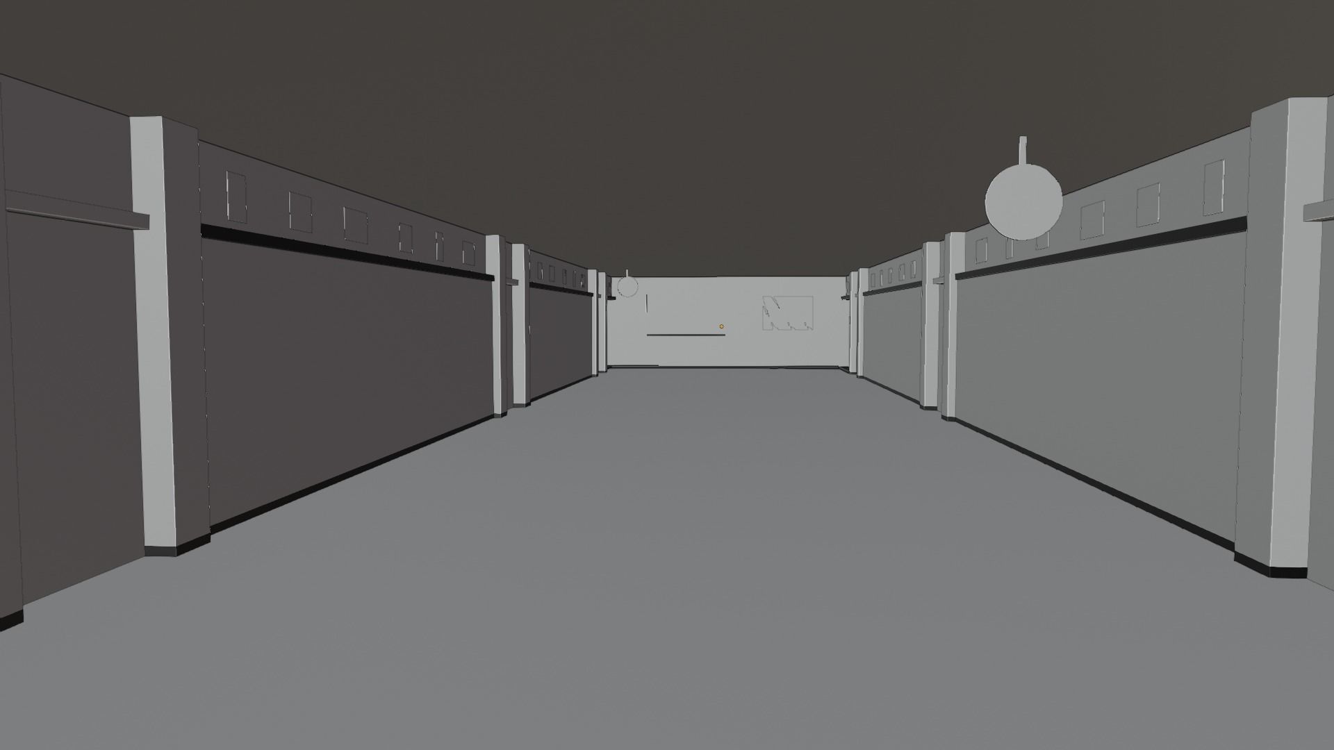 3D model School Hallway VR / AR / low-poly | CGTrader