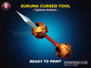 Jujutsu Kaisen Cosplay - Sukuna Weapon Cursed Technique Tool 3D model ...