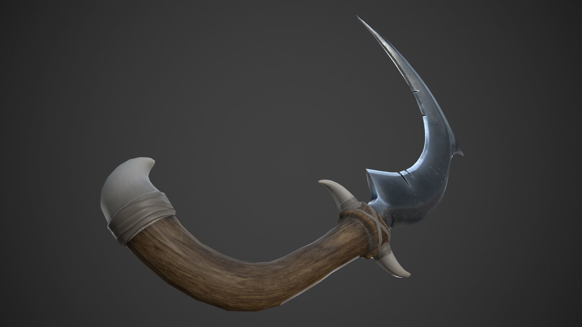 3D model Fantasy Sickle VR / AR / low-poly | CGTrader