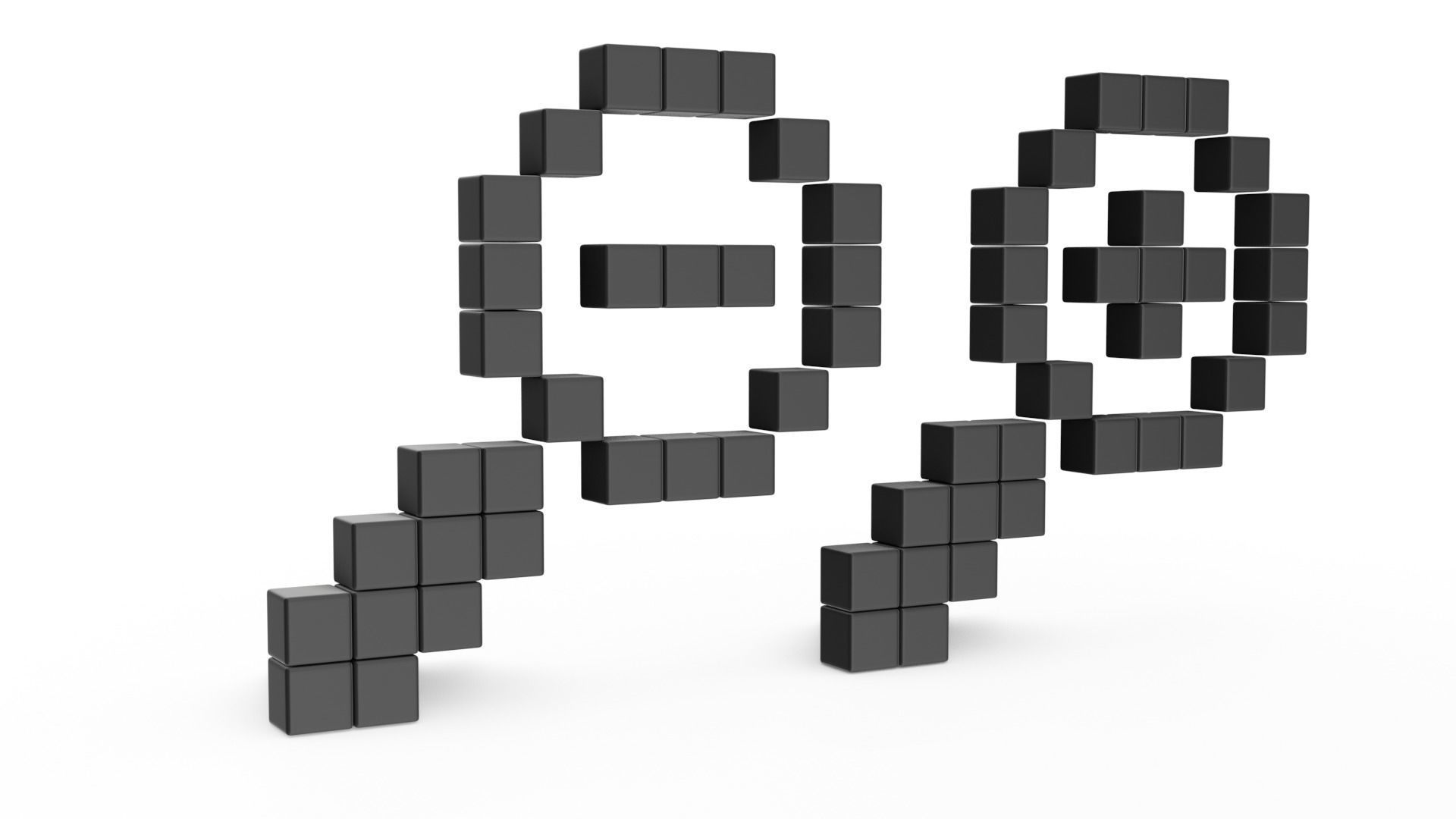 3D model Magnify Glas Set VR / AR / low-poly | CGTrader