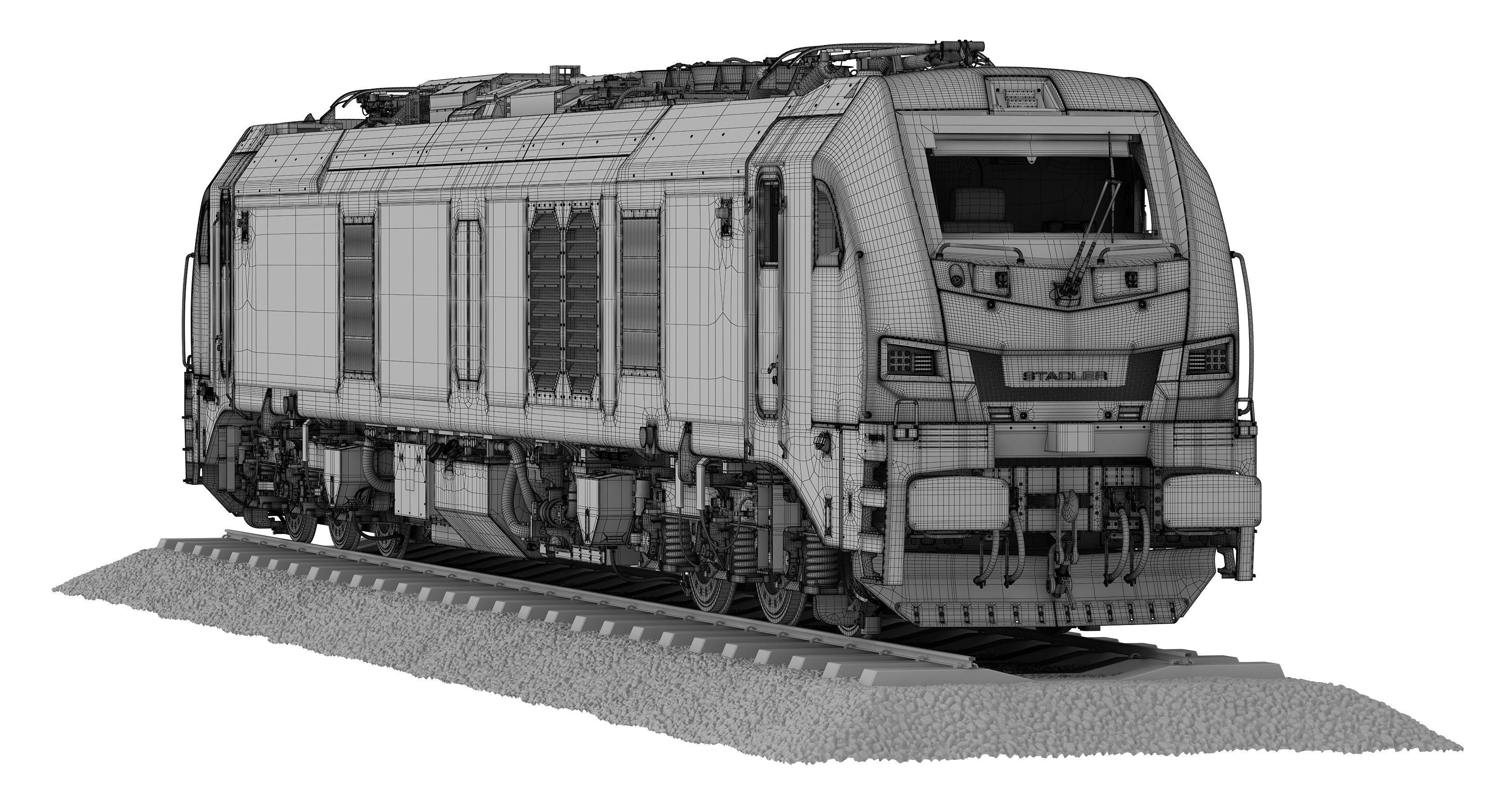 Stadler Euro Dual EVB 3D model | CGTrader