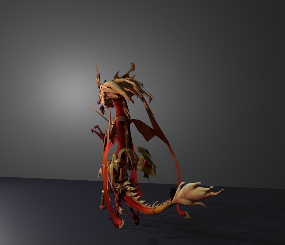 dragon jack 3D model animated rigged | CGTrader