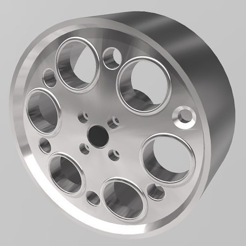 ALFA ROMEO WHEEL FOR SCALE AUTOS AND DIORAMAS 3D model 3D printable ...