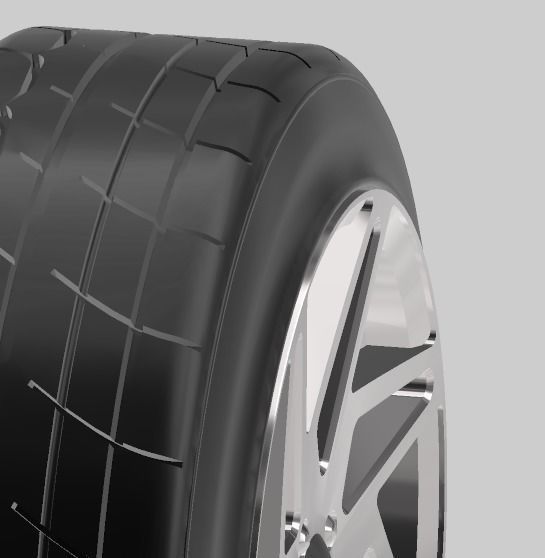 CUSTOM 1 24 SCALE WHEEL FOR SCALE AUTOS AND DIORAMAS 3D model 3D ...