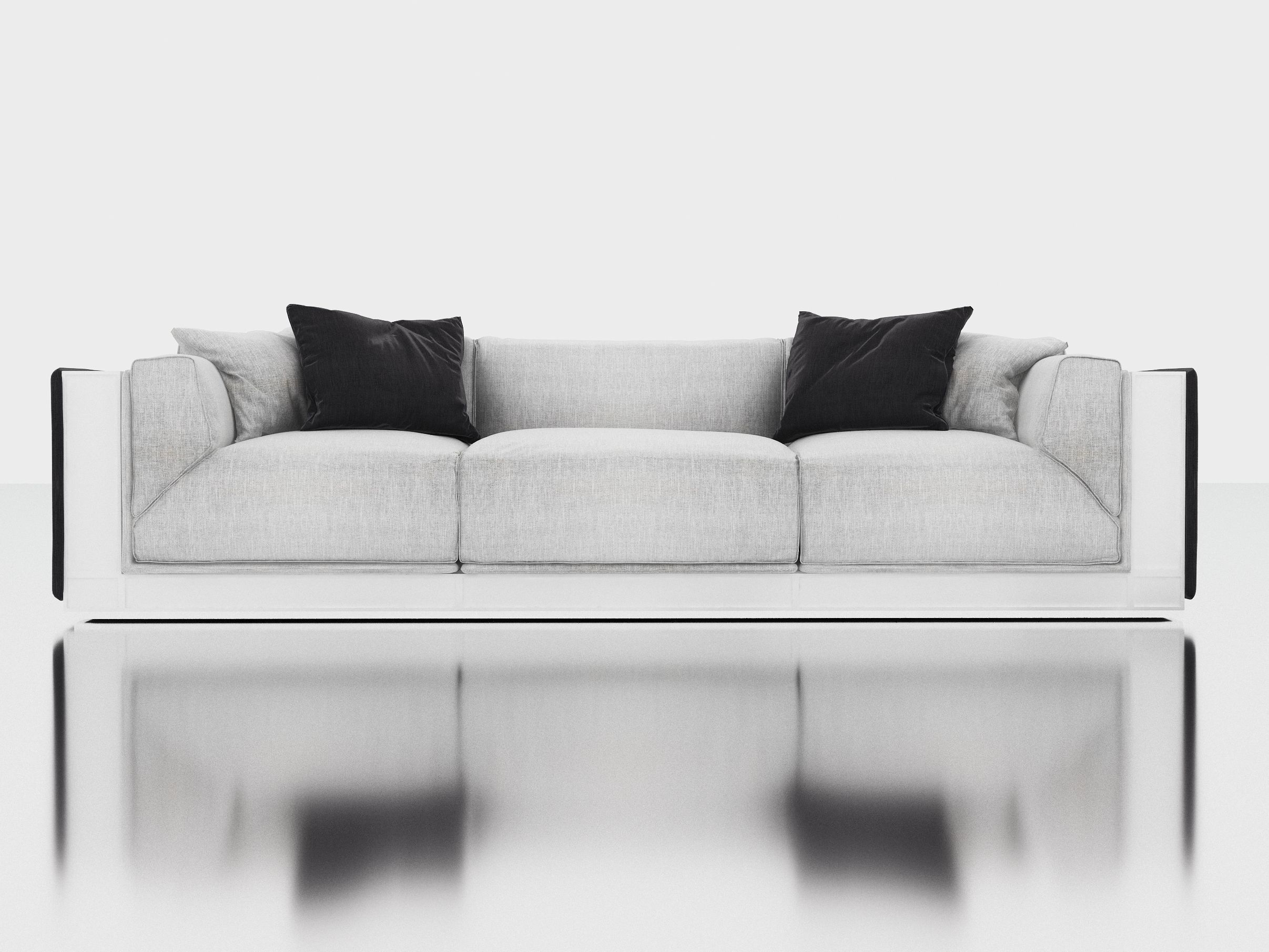 Rick Design Sofa 3D model 3D model | CGTrader