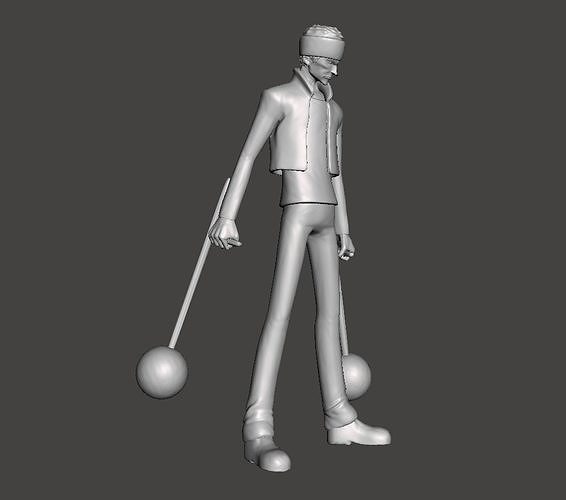 Gin One piece 3D Model 3D model 3D printable | CGTrader
