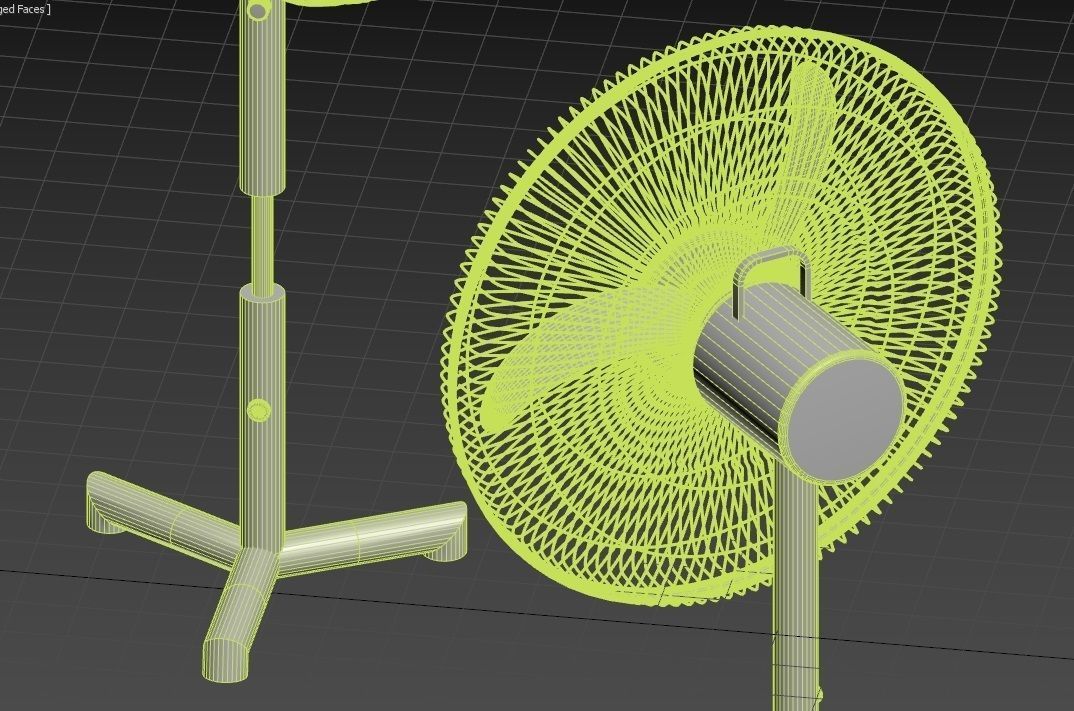 Stand Fan 3D Model 3D model | CGTrader