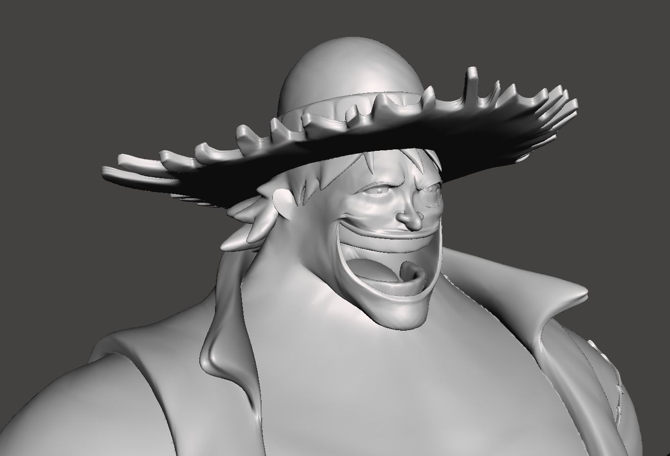 Demaro Black Fake Luffy 3D Model 3D model 3D printable | CGTrader