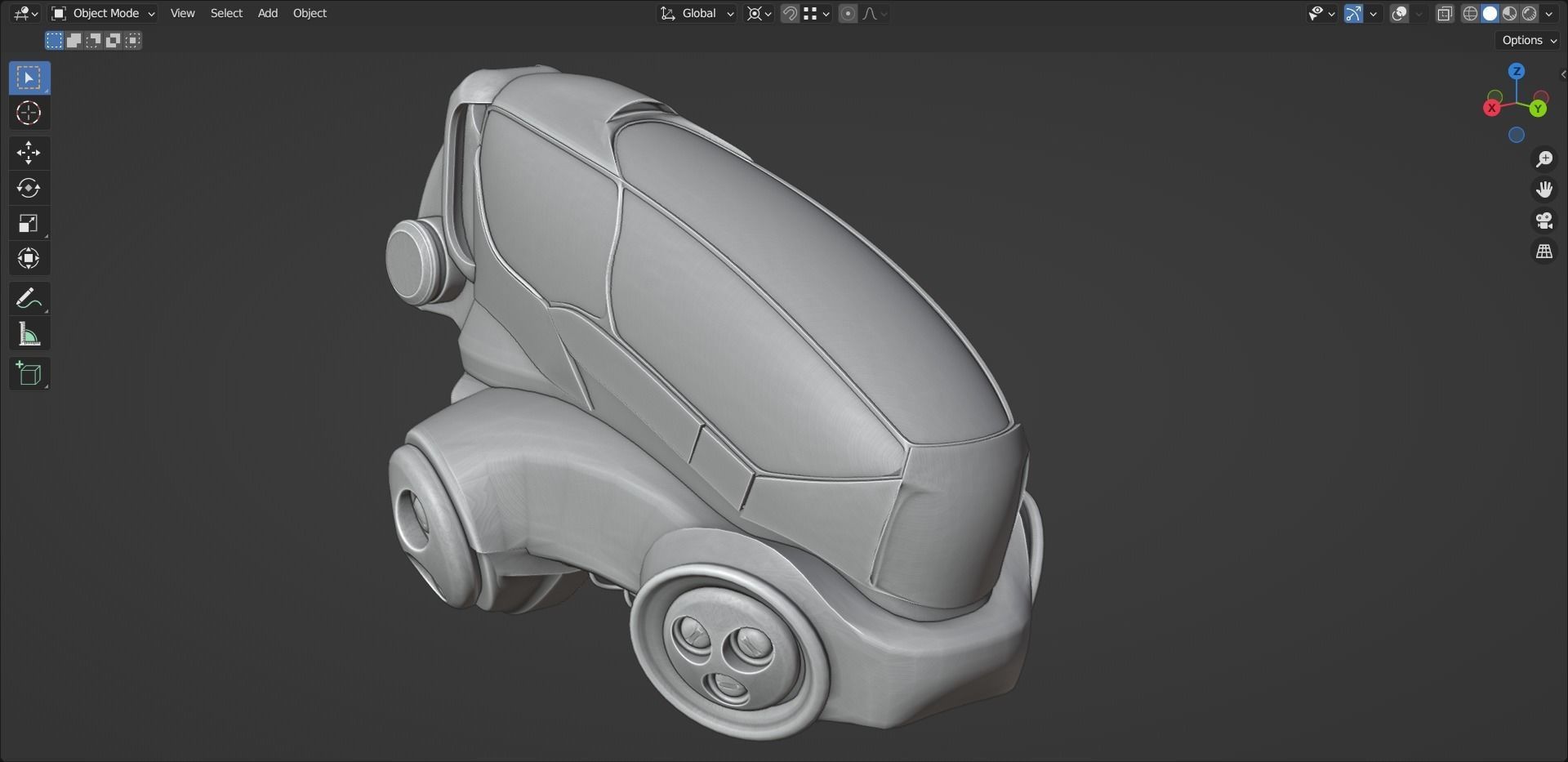 3D model Simplistic Flying Vehicle 22 VR / AR / low-poly | CGTrader