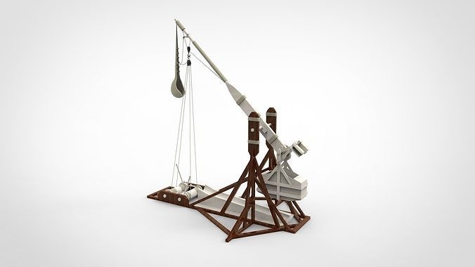 trebuchet 3D model | CGTrader
