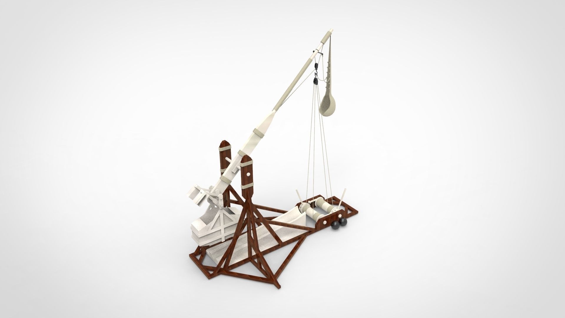 trebuchet 3D model | CGTrader