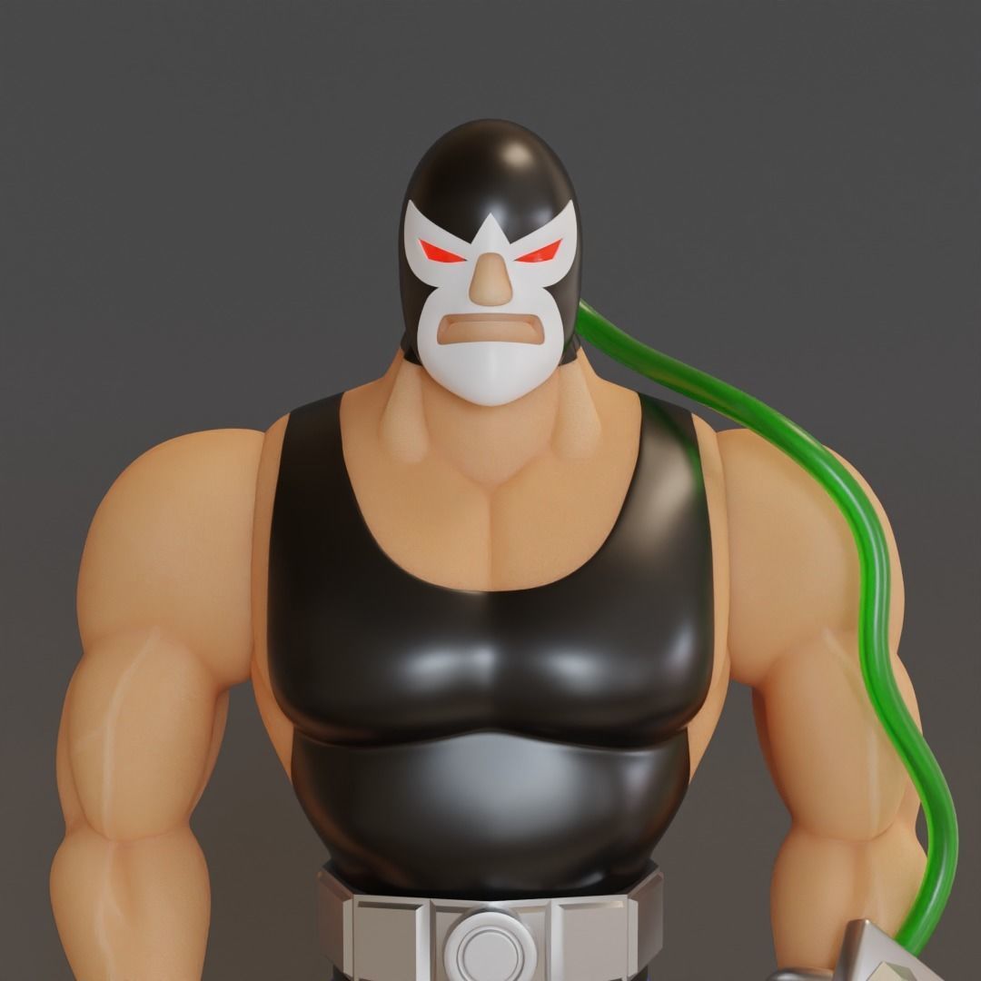 Bane from The Batman Animated Series 3D model 3D printable | CGTrader