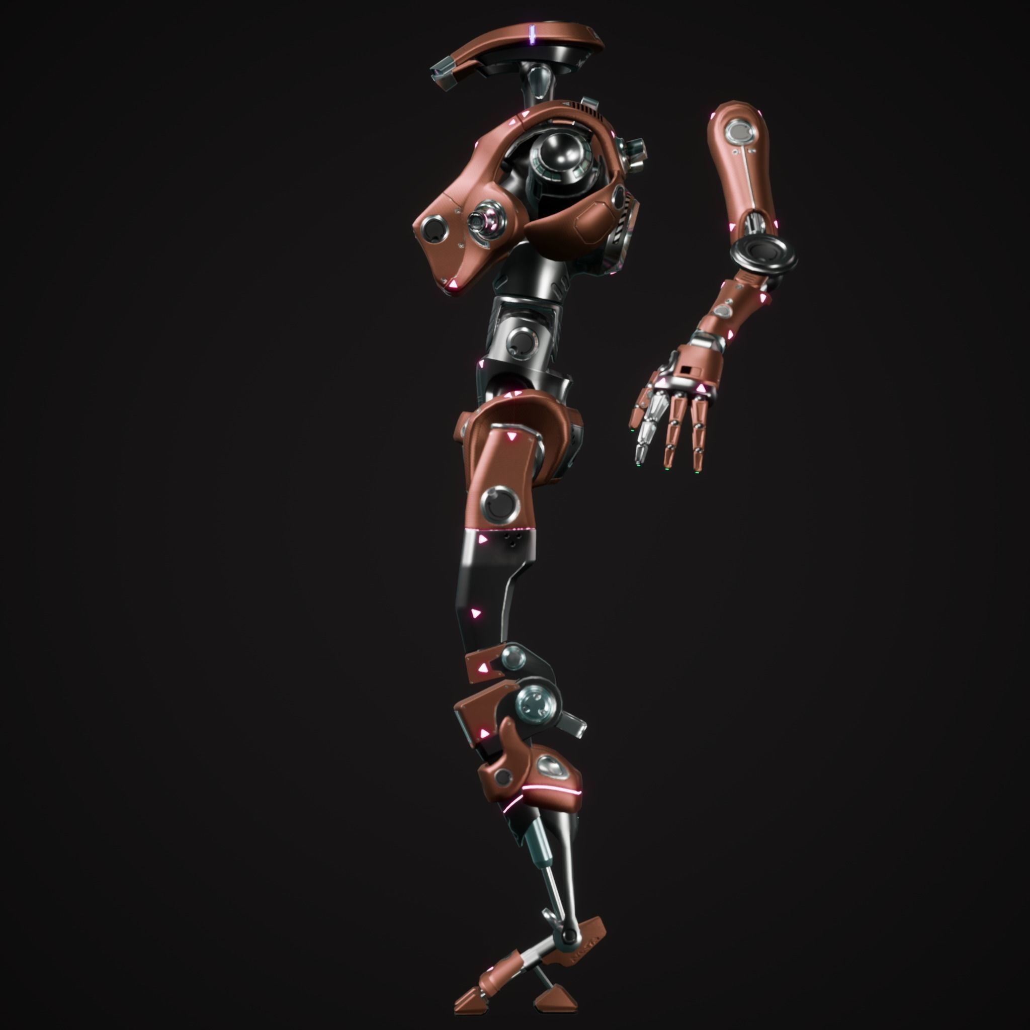 3D model Scout Robot VR / AR / low-poly | CGTrader