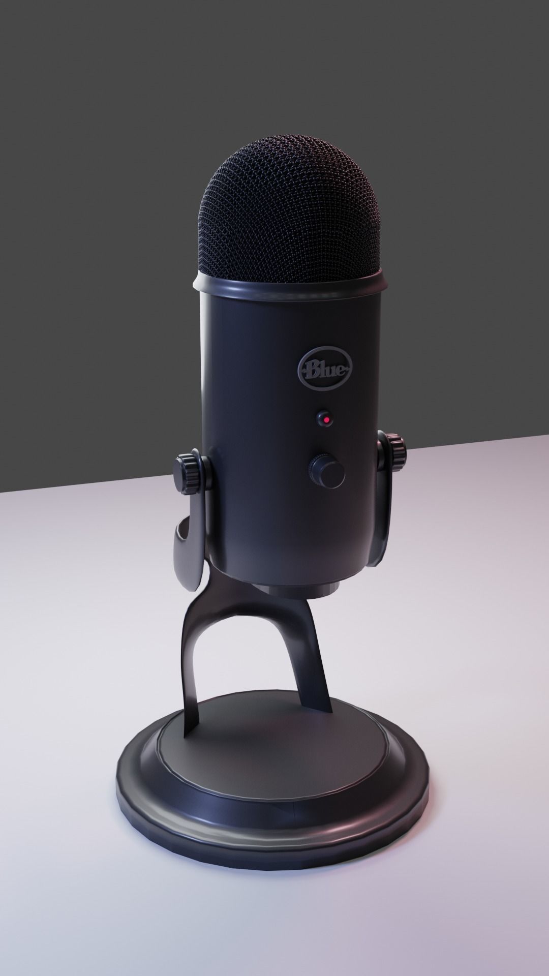 Blue Yeti Microphone free 3D model | CGTrader