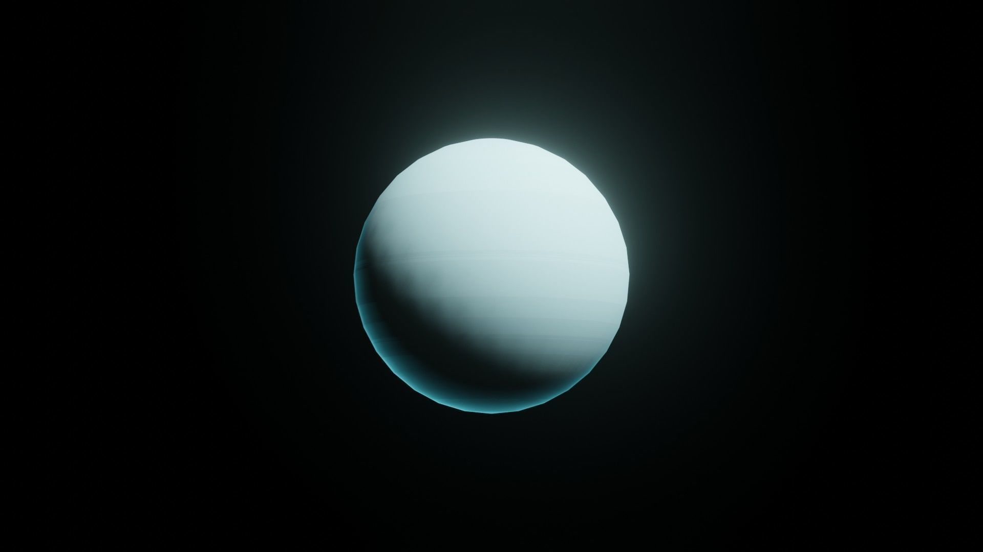 3D model Stylized Planet Uranus 3D Model 2k 4k 8k Textures VR / AR / low-poly | CGTrader
