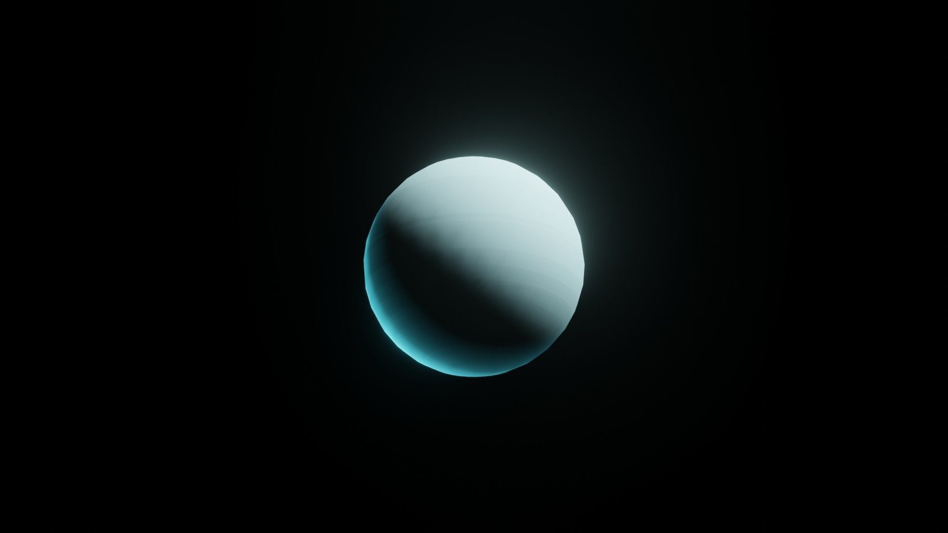 3D model Stylized Planet Uranus 3D Model 2k 4k 8k Textures VR / AR / low-poly | CGTrader