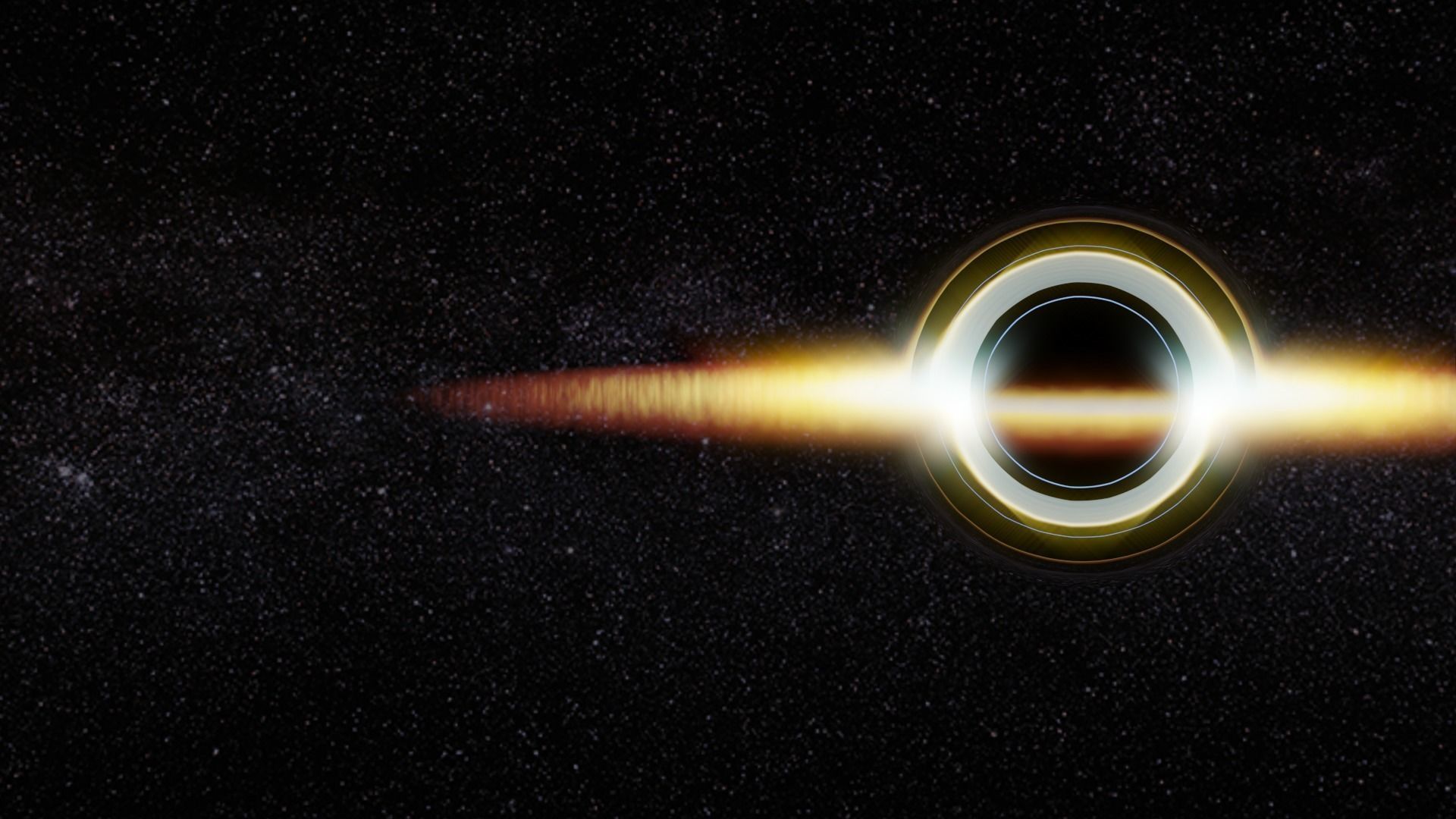 3D model 3d black hole model with material texture VR / AR / low-poly ...
