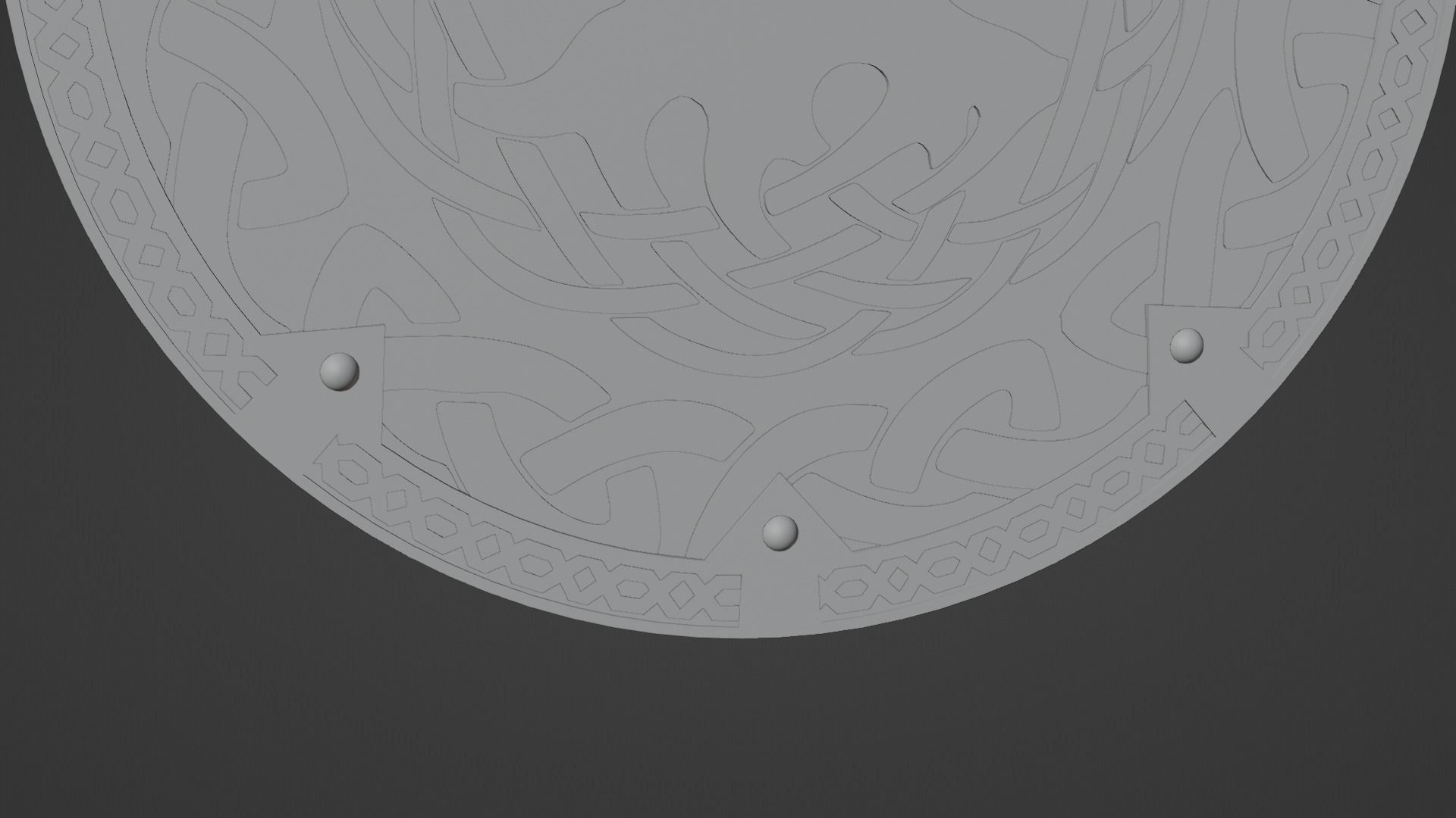 Viking Shield - Asgard 3D model | CGTrader