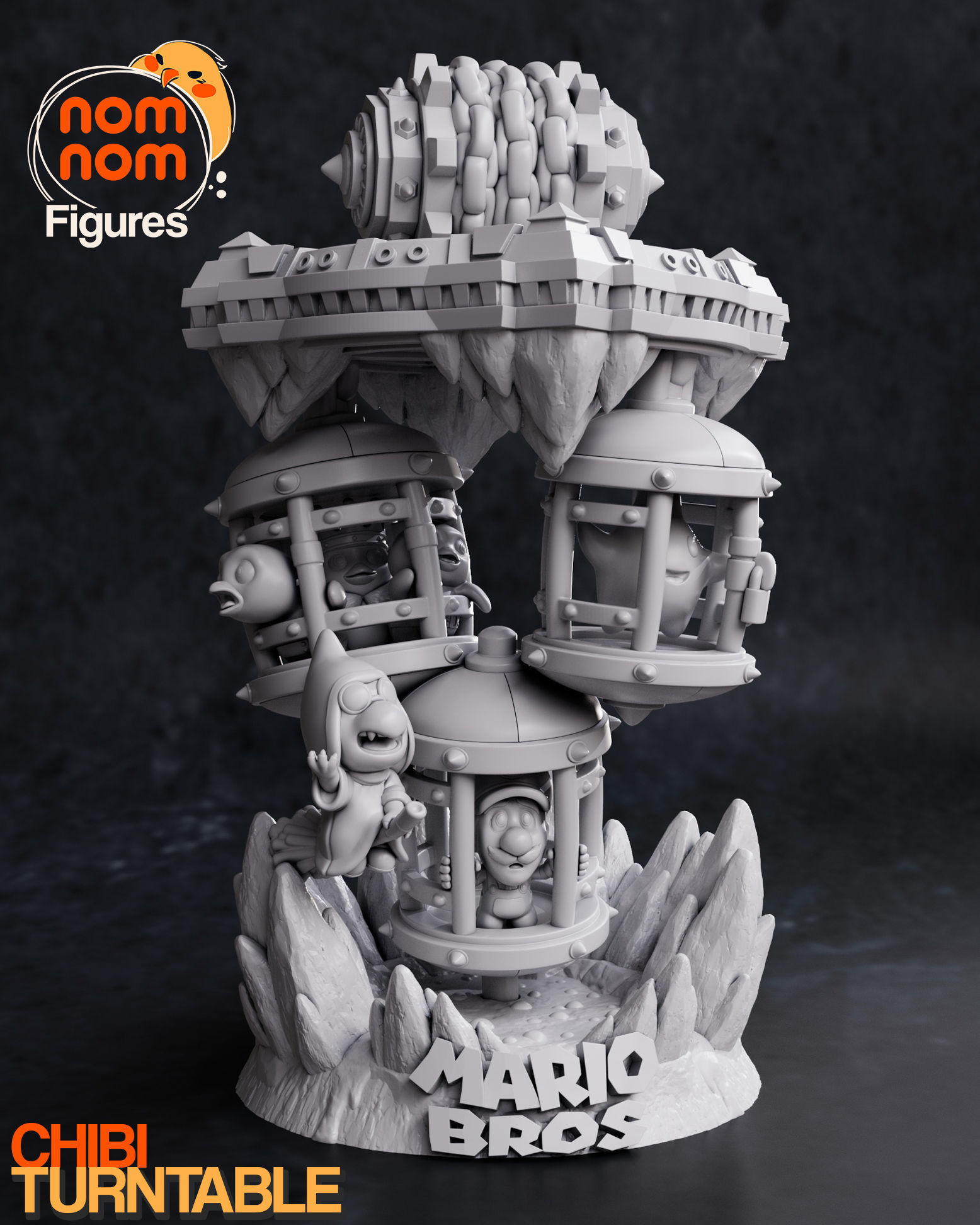 Chibi Lumali from Super Mario Bros 3D model 3D printable | CGTrader