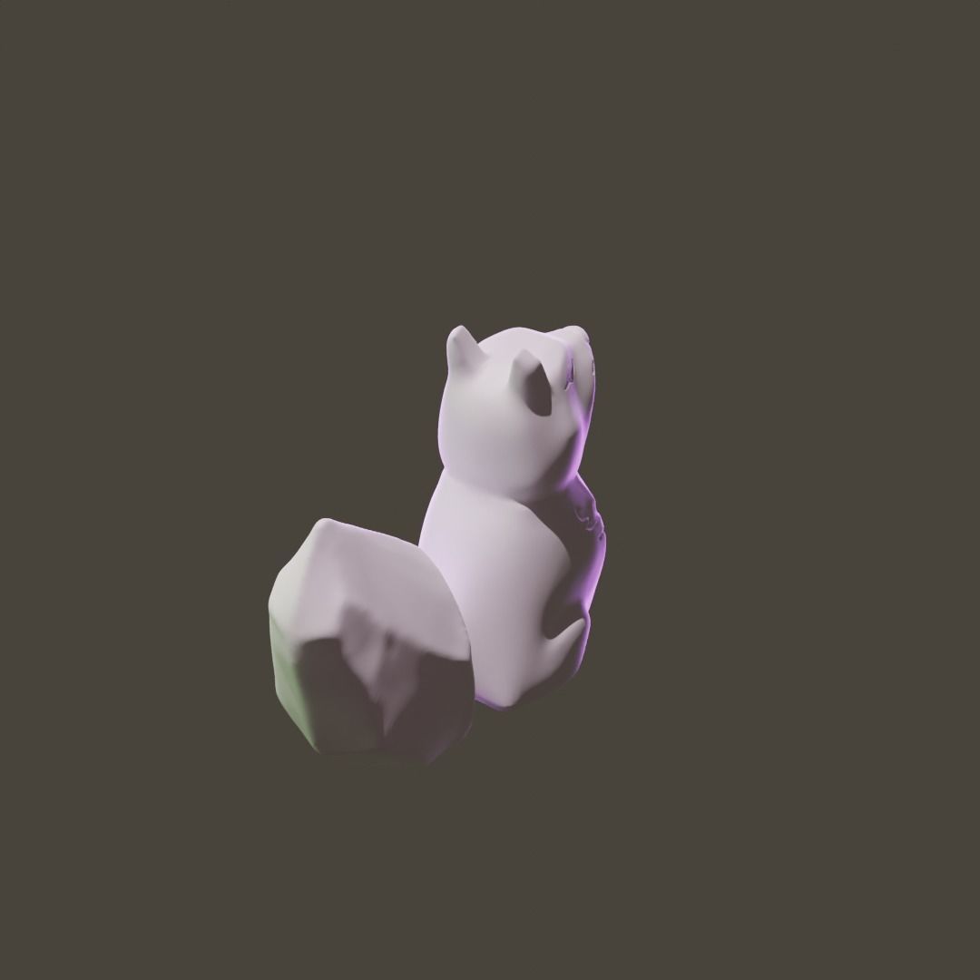 EARTH KITSUNE GENSHIN 3D model 3D printable | CGTrader