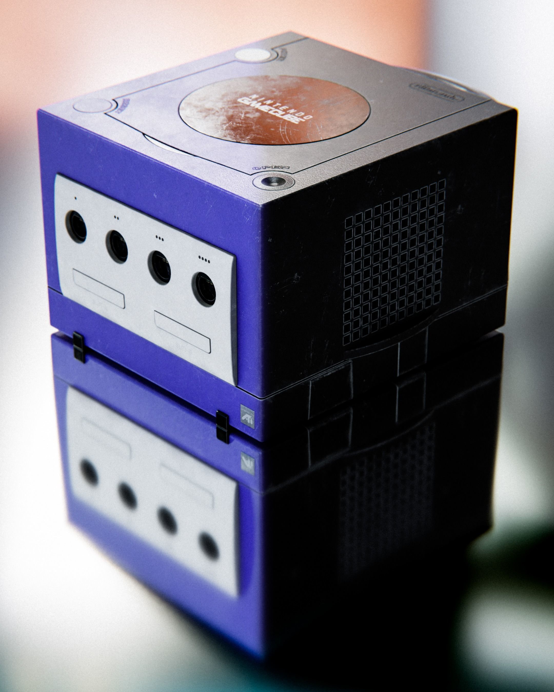 Nintendo GameCube Console Used and Refurbished 3D model | CGTrader