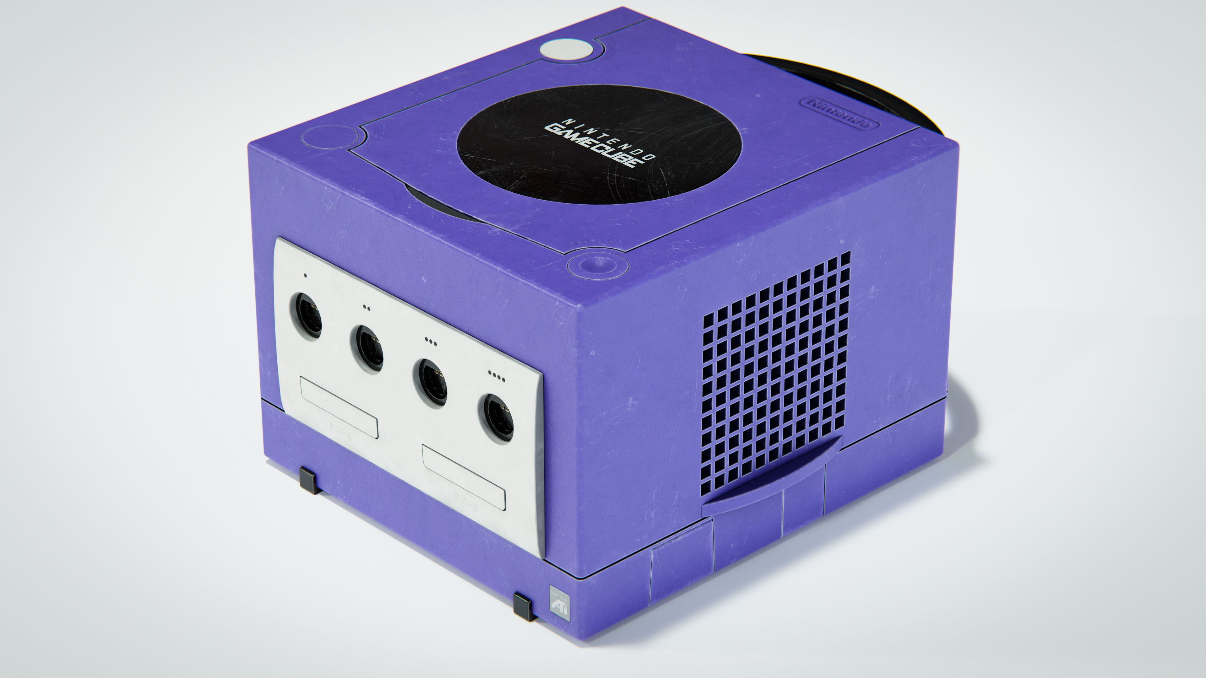 Nintendo GameCube Console Used and Refurbished 3D model | CGTrader