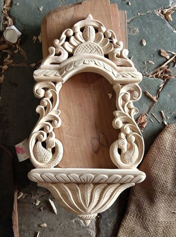 Wooden Frame Design File Artcam Bas Relief File for CNC Machinin 3D ...