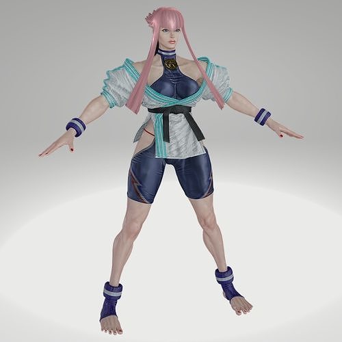3D model Street Fighter VI - Manon S1 VR / AR / low-poly | CGTrader