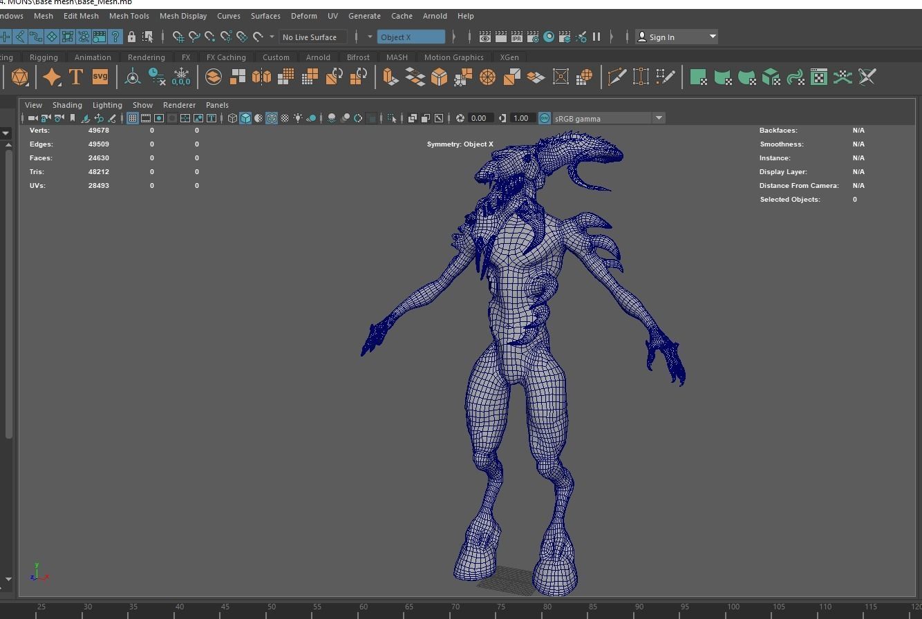 3D model Devil Monster and 77 anims 9 skins 6 morphs Unreal Unity VR / AR / low-poly | CGTrader