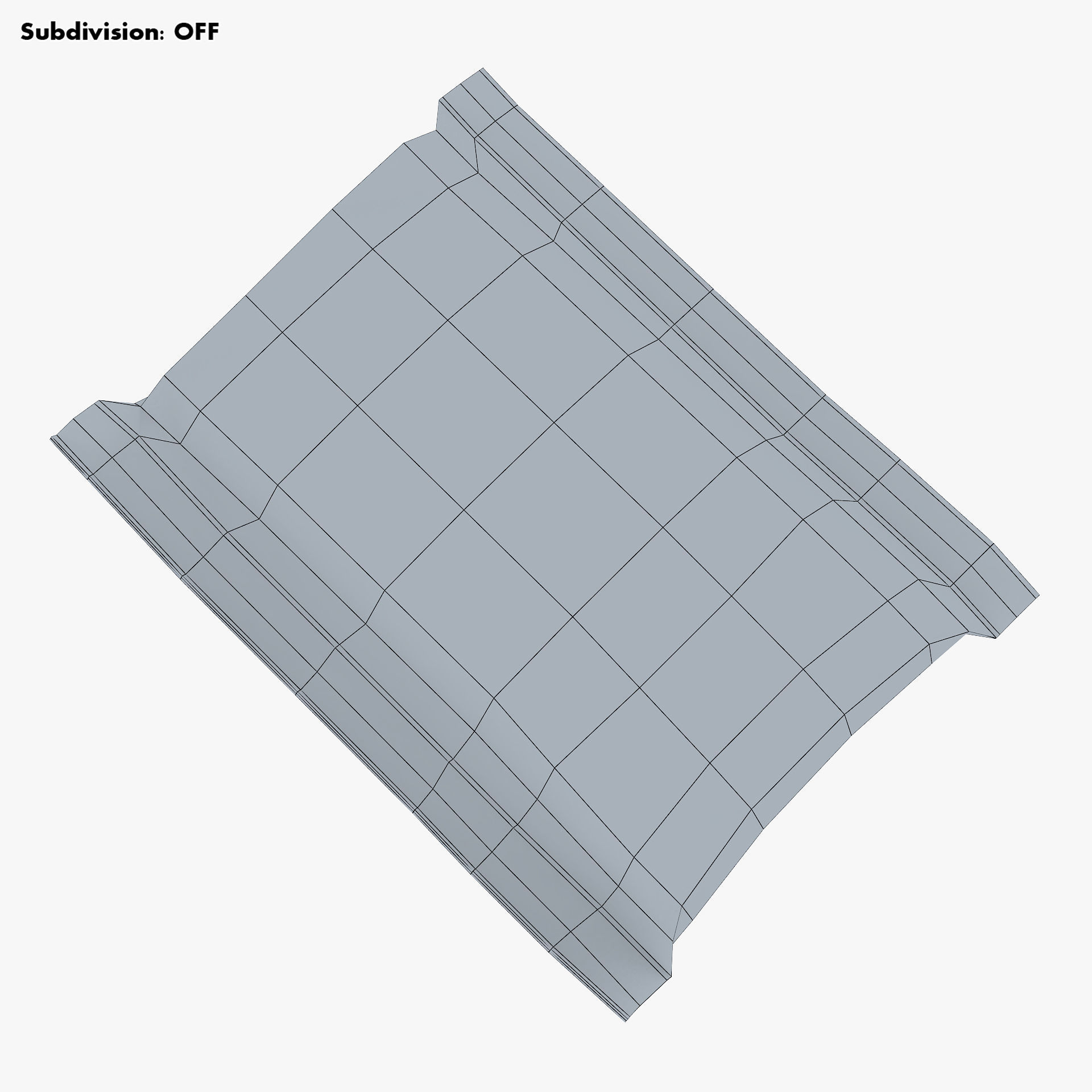 Wafers Crunchy Packaging Simple M 1 3D model | CGTrader