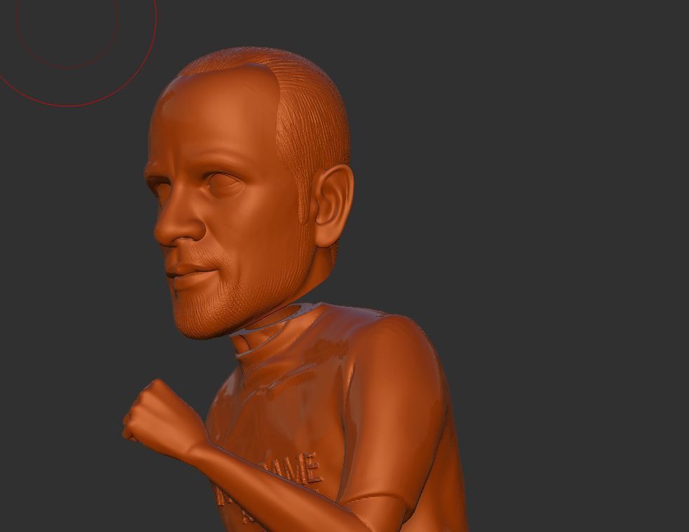 bobble head miniature 3D model 3D printable | CGTrader