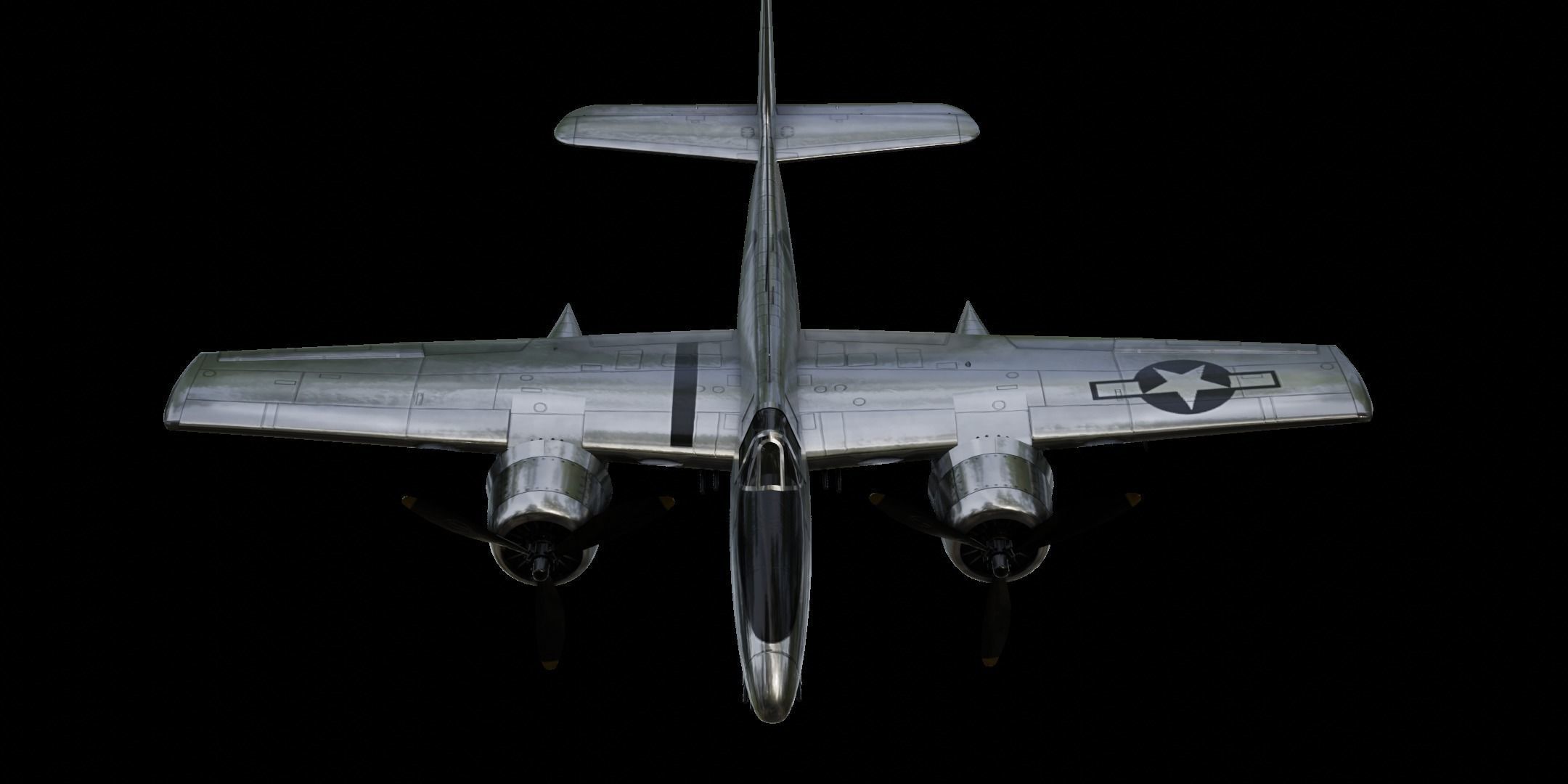 3D model Grumman F7F Tigercat VR / AR / low-poly | CGTrader