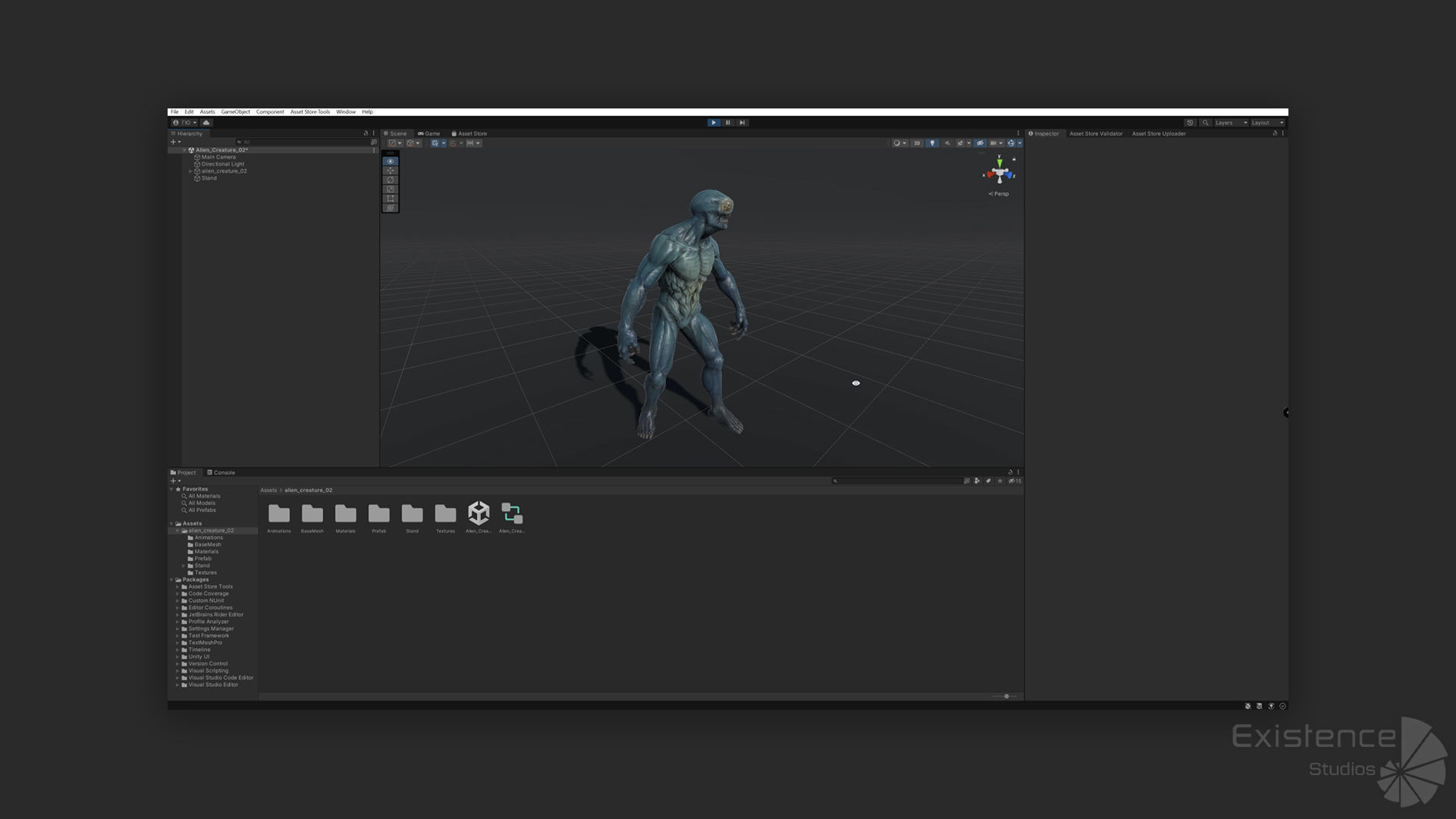 3D model Alien Creature 02 - Stylized Monsters Animation UFO Enemy - 16 ...