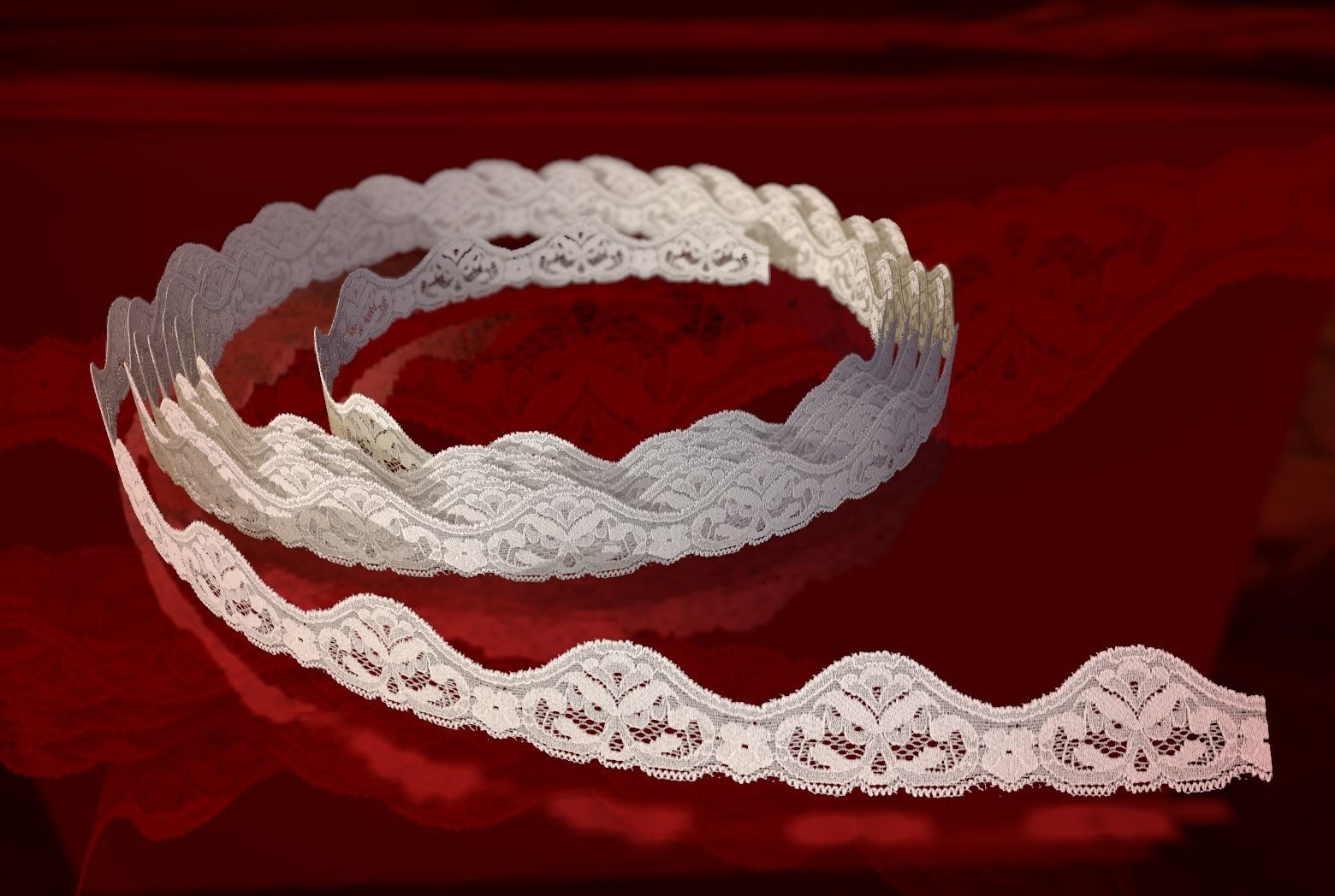 Fabric Vol 30 - Lace Trims Texture | CGTrader